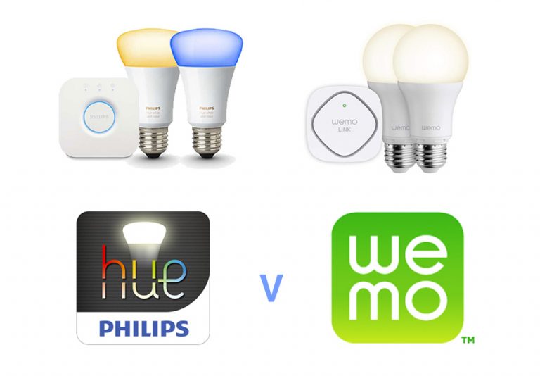 Belkin WeMo vs Philips Hue - What's the Difference?